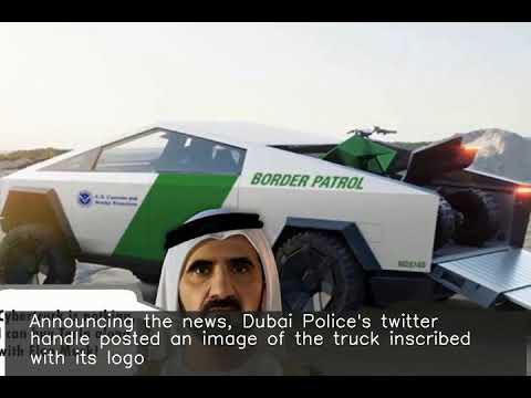 Dubai Police to add Tesla Cybertruck to its fleet in 2020; shares picture