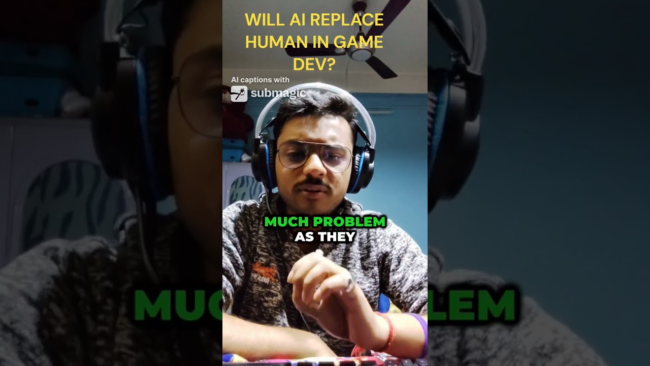 Will AI replace Humans? #artificialintelligence #gamedesign #shorts