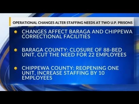 Operational changes alter staffing needs at two U.P. prisons