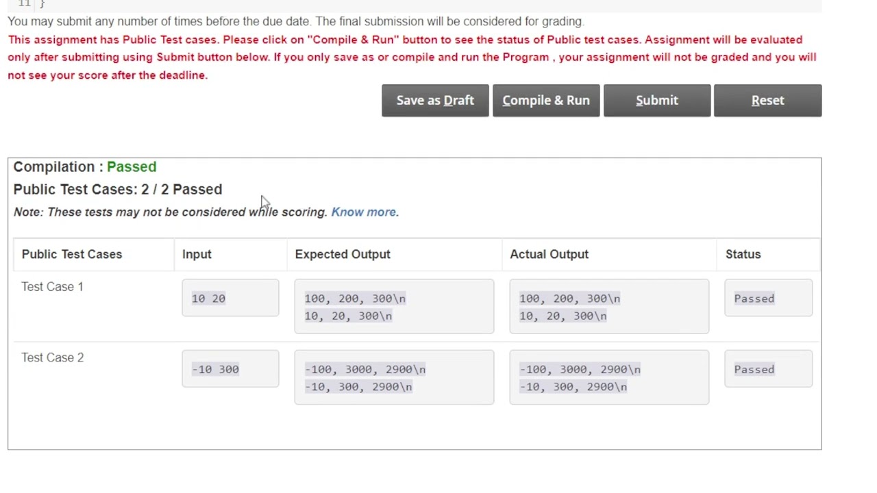 Nptel Assignment week 2 ,Qs-3  Programming in modern c++