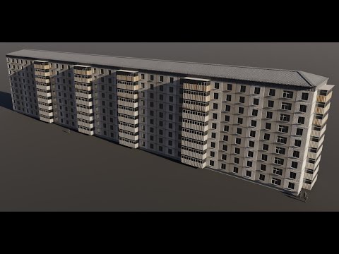 Streets of Tarkov → Long apartment building in the south west