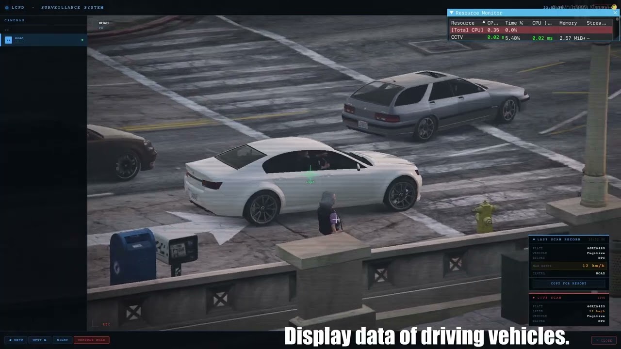 CCTV Camera Script - FiveM QBCore