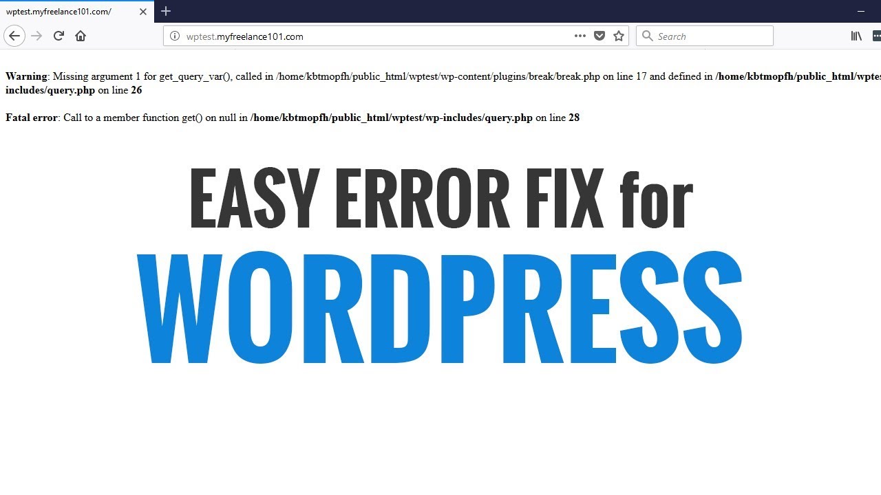 How to fix a broken Wordpress Site caused by plugins