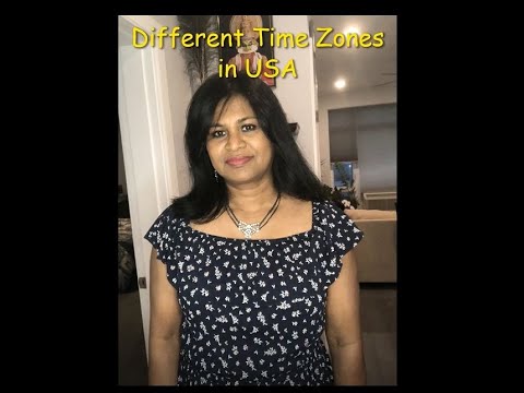 Different Time Zones in USA