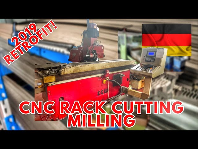 Rack Cutting Milling Machine - CNC Rack Cutting Milling, EGW Germany ...