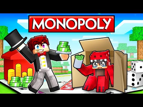 Ik word de RIJKSTE SPELER in Minecraft Monopoly!