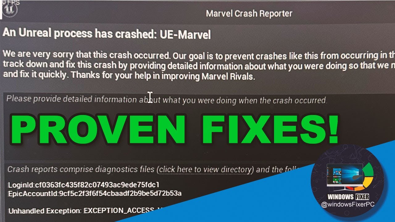 Fix Unhandled Exception: EXCEPTION_ACCESS_VIOLATION Error | Marvel Rivals