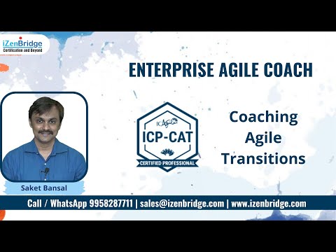 Overview Of ICAgile - Coaching Agile Transitions (ICP-CAT) Certification