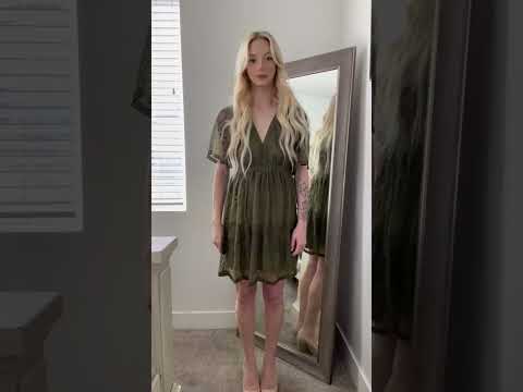 Olivia Button Down Midi Dress