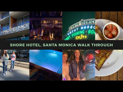 Santa Monica Shore Hotel suite walk through - located opposite Santa Monica Pier