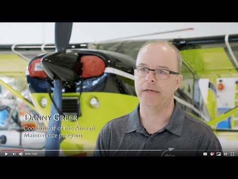 Aircraft Maintenance Program Coordinator Takes a Tour of ACE at Confederation College