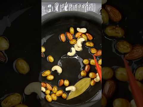 Dry Fruits Pulao Recipe #Shorts #shortsvideo #easylunch #easyricerecipes #lunchboxrecipes