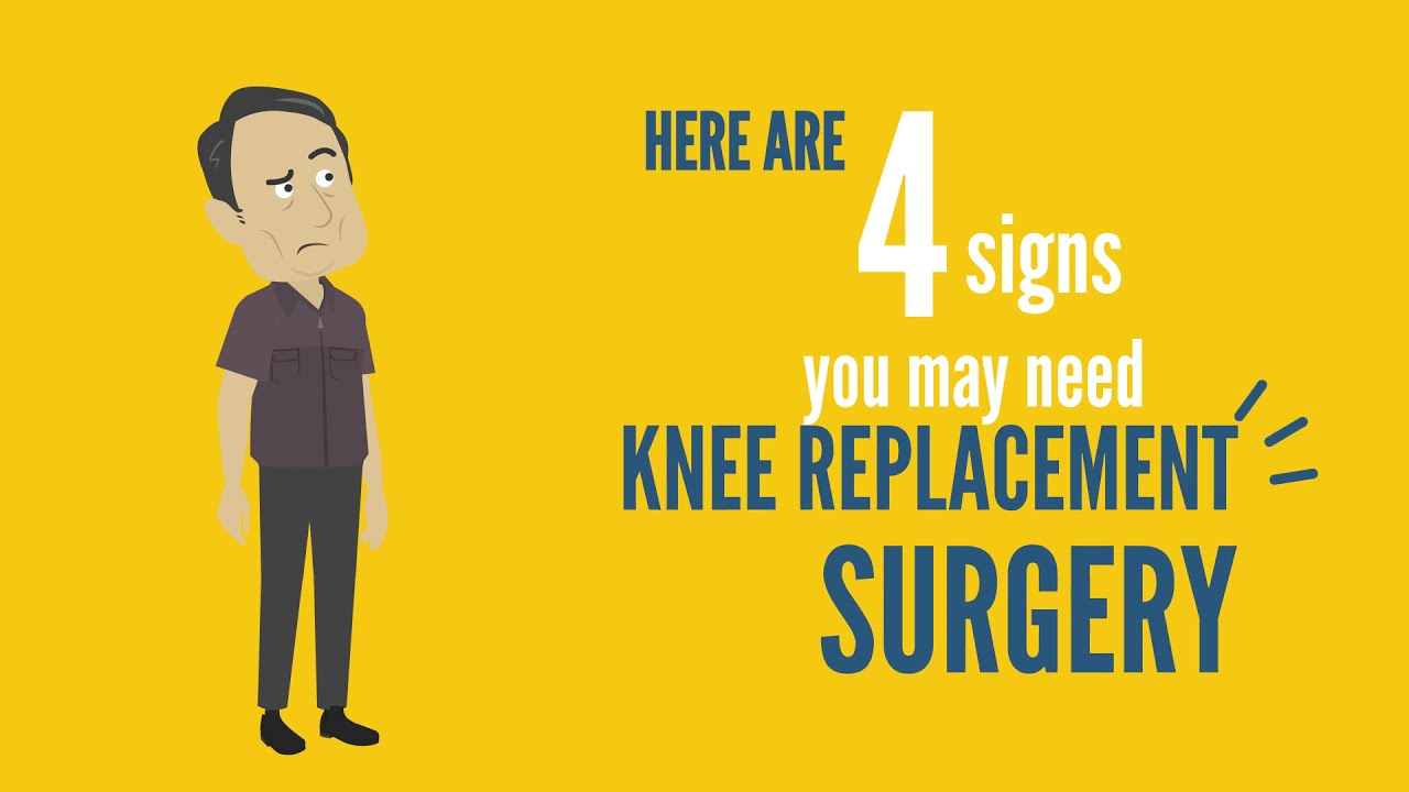 Four Signs You Need Knee Replacement Surgery | Olympic Medical Center