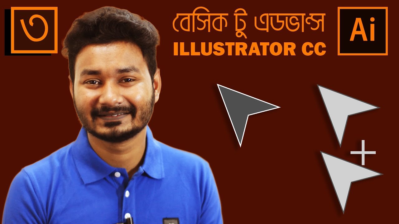 Selection, Direct & Group Selection tool | Illustrator Bangla Tutorial | EPISODE 3
