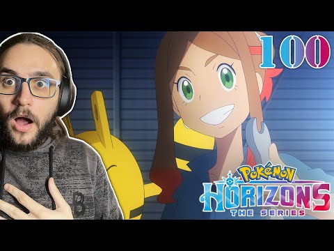 Everyone's Back!? | POKEMON HORIZONS Episode 100 REACTION
