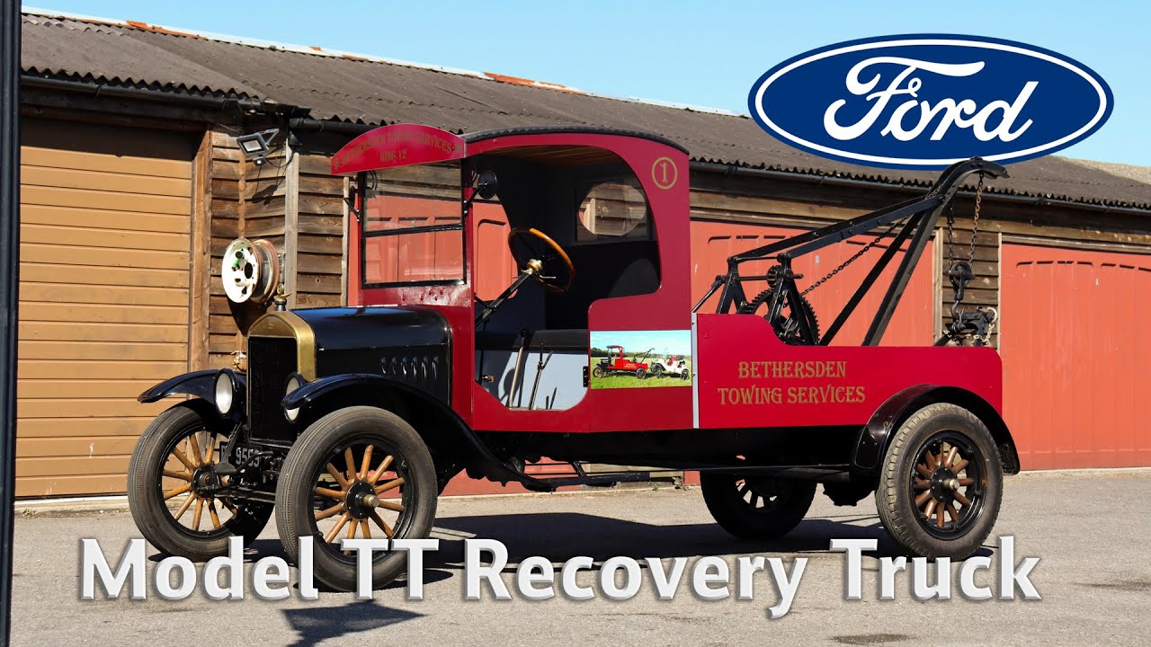 1925 Ford Model TT Recovery Truck
