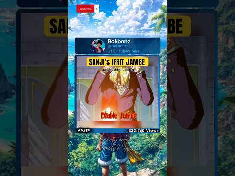 Sanji Ifrit Jambe vs Queen One Piece #onepiece #shorts