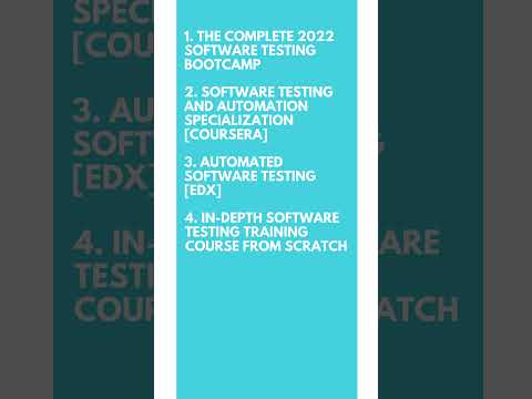 5 Best Software Testing Online Courses for Beginners in 2023 #shorts