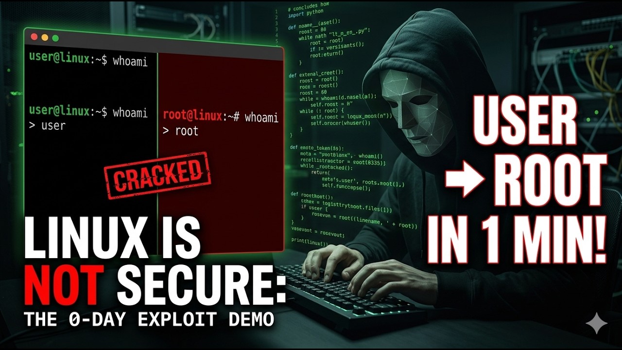 LINUX IS NOT SECURE: The 0-Day Exploit Demo