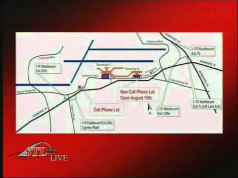 STL TV LIVE -- Lambert-St. Louis Airport T2 Cell Phone Lot