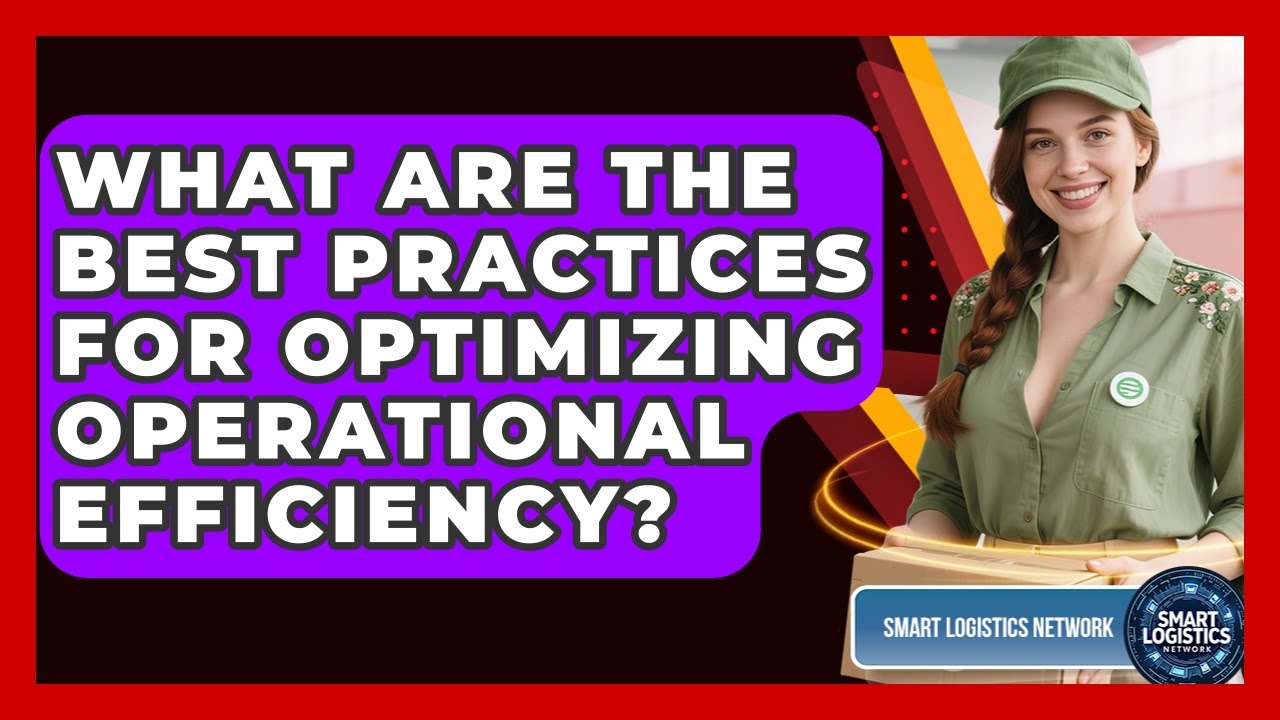 What Are the Best Practices for Optimizing Operational Efficiency? | Smart Logistics Network News