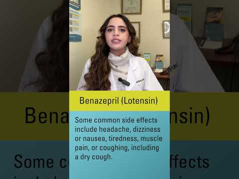 Marley Drug pharmacist, Monica answers commonly asked questions about Benazepril (Lotensin)