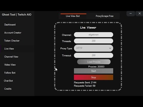 BEST TWITCH BOT WORKING 2023 +200 VIEWERS | Luch0