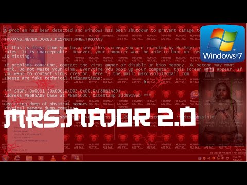 Steam Community :: Video :: Mrs.Major 2.0 In Action: Windows 7 Trojan Test