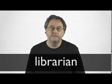 LIBRARIAN 释义 | 柯林斯英语词典