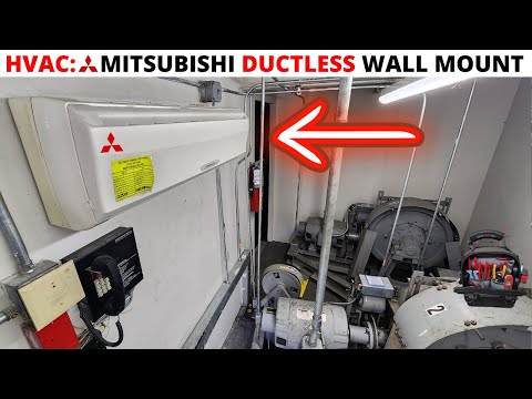 HVAC: Mitsubishi Ductless Mini Split Wall Mount Deep Cleaning And Maintenance (Complete Tear Down)