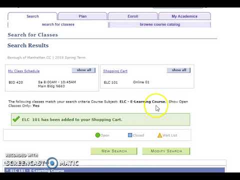 Enroll in E Learning Orientation