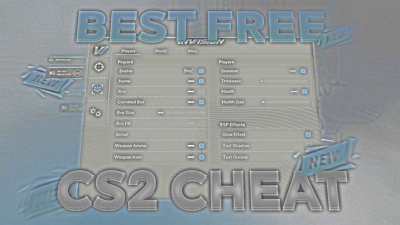 CS 2 Cheat / WallHack & Radar Hack / New Version / Update / 2026 \ Free