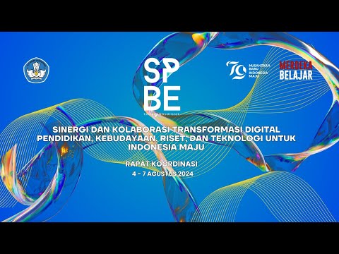 Rakor Sistem Pemerintahan Berbasis Elektronik (SPBE) Kemendikbudristek untuk Indonesia Maju