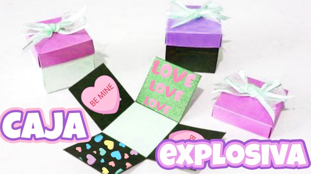 CAJA EXPLOSIVA PASO A PASO (Estructura) I Marialis