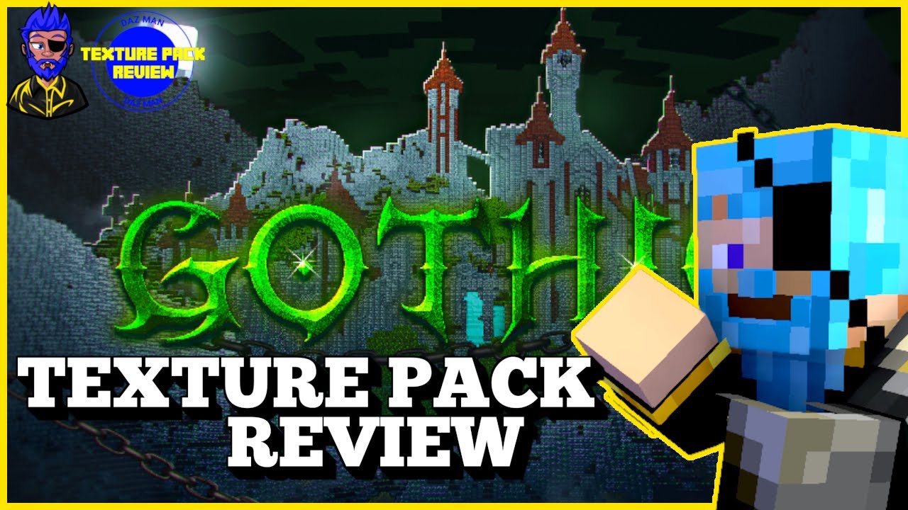 Gothic Texture Pack Review ¦ Daz Man Minecraft Texture Pack Review ¦ Minecraft Bedrock