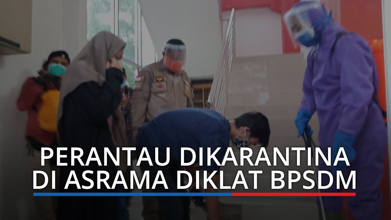 Perantau Kabupaten Solok Pulang kampung, Dikarantina di Asrama Diklat ...