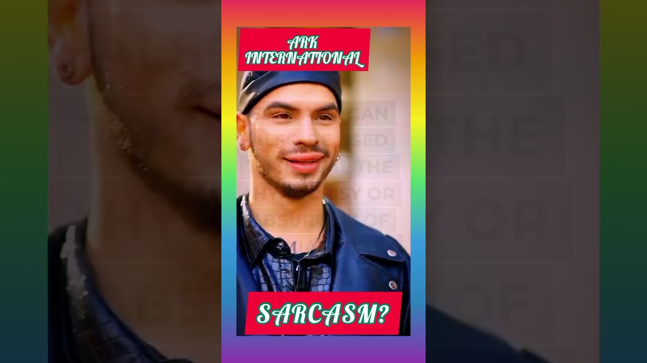 Sarcasm in Literature By ARK, | Sarcasm | Comedy Technique