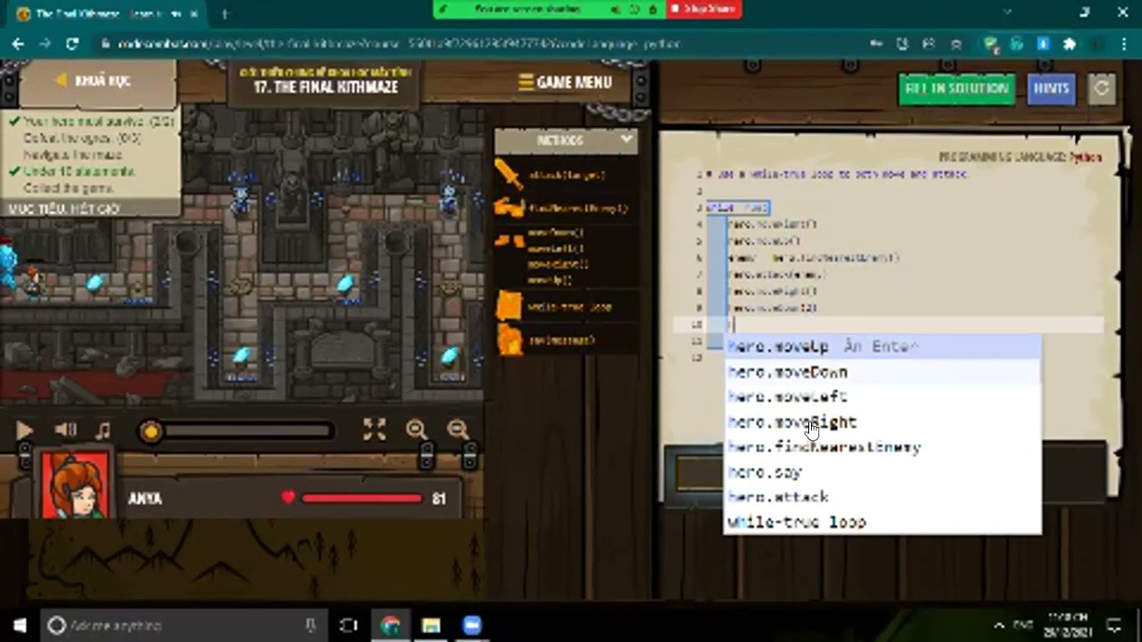 🎬 Coding for Kids | Python Beginner: The Final Kithmaze (Step-by-Step Tutorial)