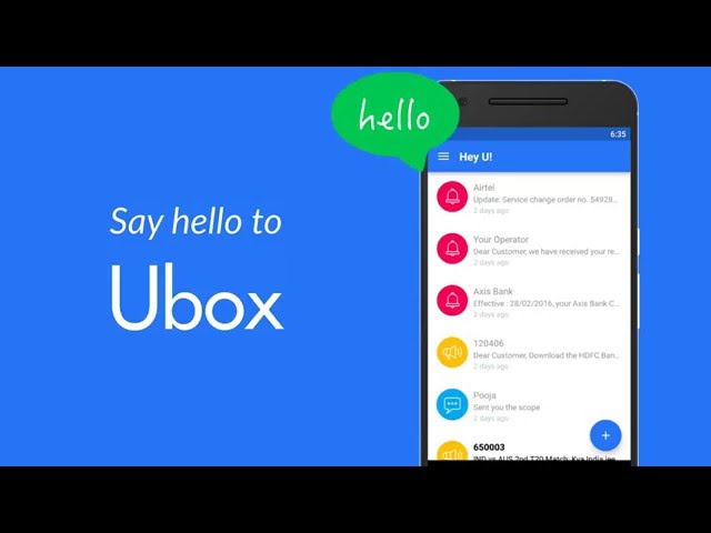 Autosort and swipe to manage your texting flood with the new Ubox app ...