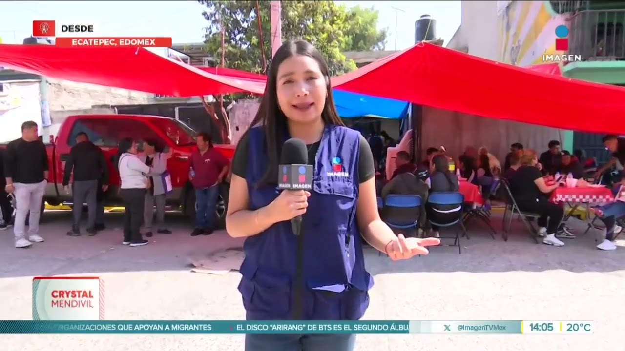 Momento en que un camión de la Guardia Nacional atropelló a dos motociclistas en Ecatepec | Crystal 
