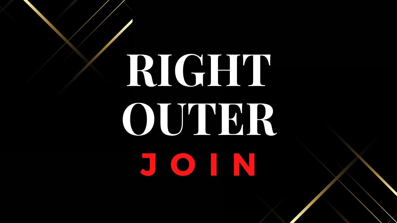 RIGHT OUTER join - Lab Practice | Oracle SQL fundamentals