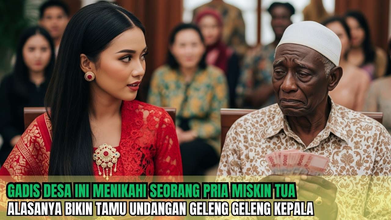 Seorang kembang desa menikahi pria tua miskin, satu kampung gempar dibuat oleh wanita tersebut