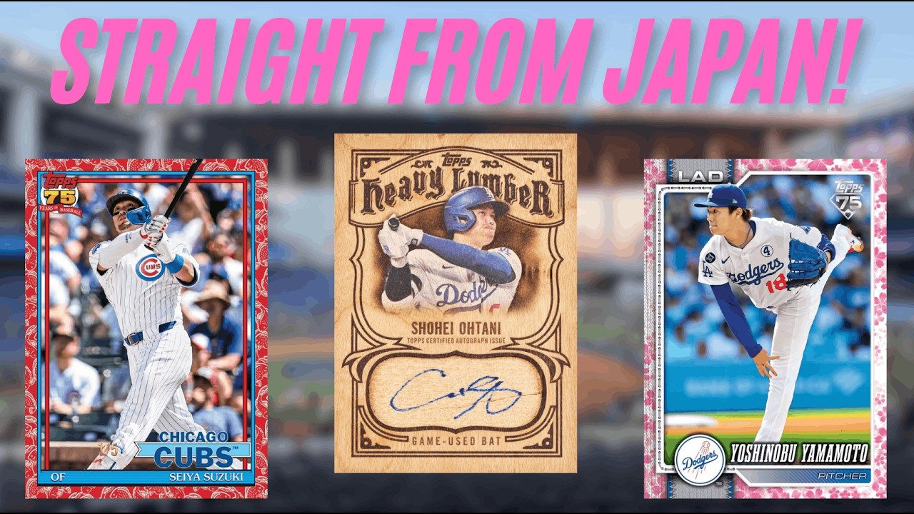 Rookie Cherry Blossom! 2026 Topps Series 1 Japan Edition Hobby Box Review!