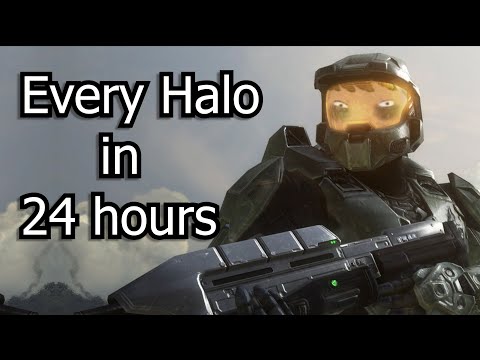 Lets play every Halo in 24 hours