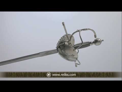 Musketeer Rapier - Functional Rapiers - Windlass Steelcrafts at Reliks.com