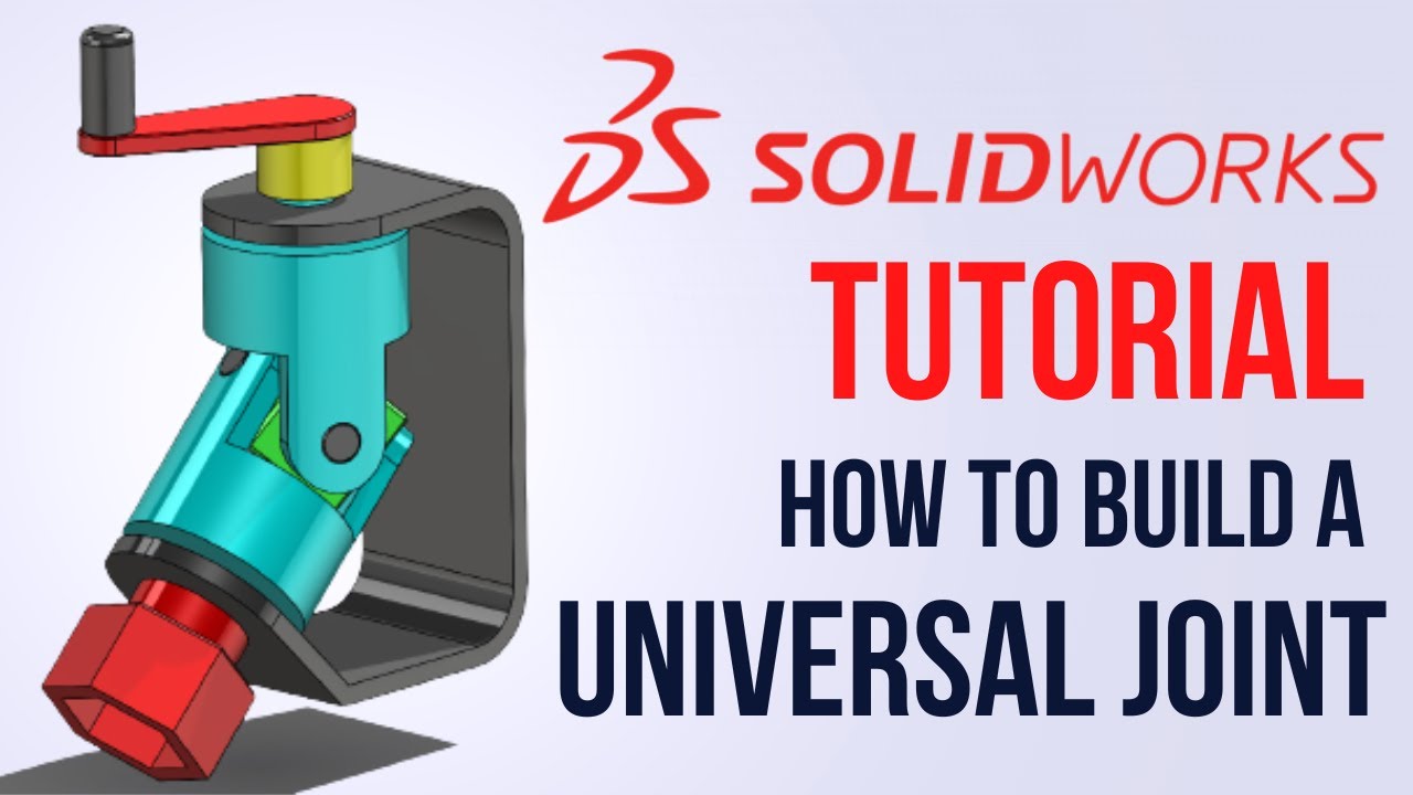 Solidworks Tutorial / How to Make a Universal Joint ?