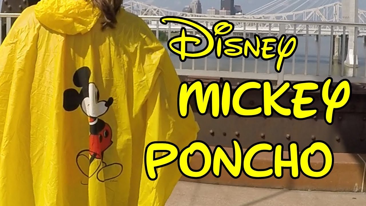 Must Buy - The Disney Mickey Poncho