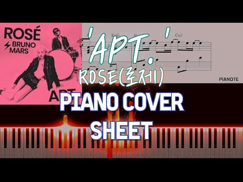 커뮤니티 > ROSE(로제) & Bruno Mars - 'APT.' by 피아노트PIANOTE