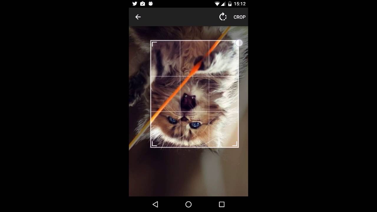 Android Image Cropper Demo
