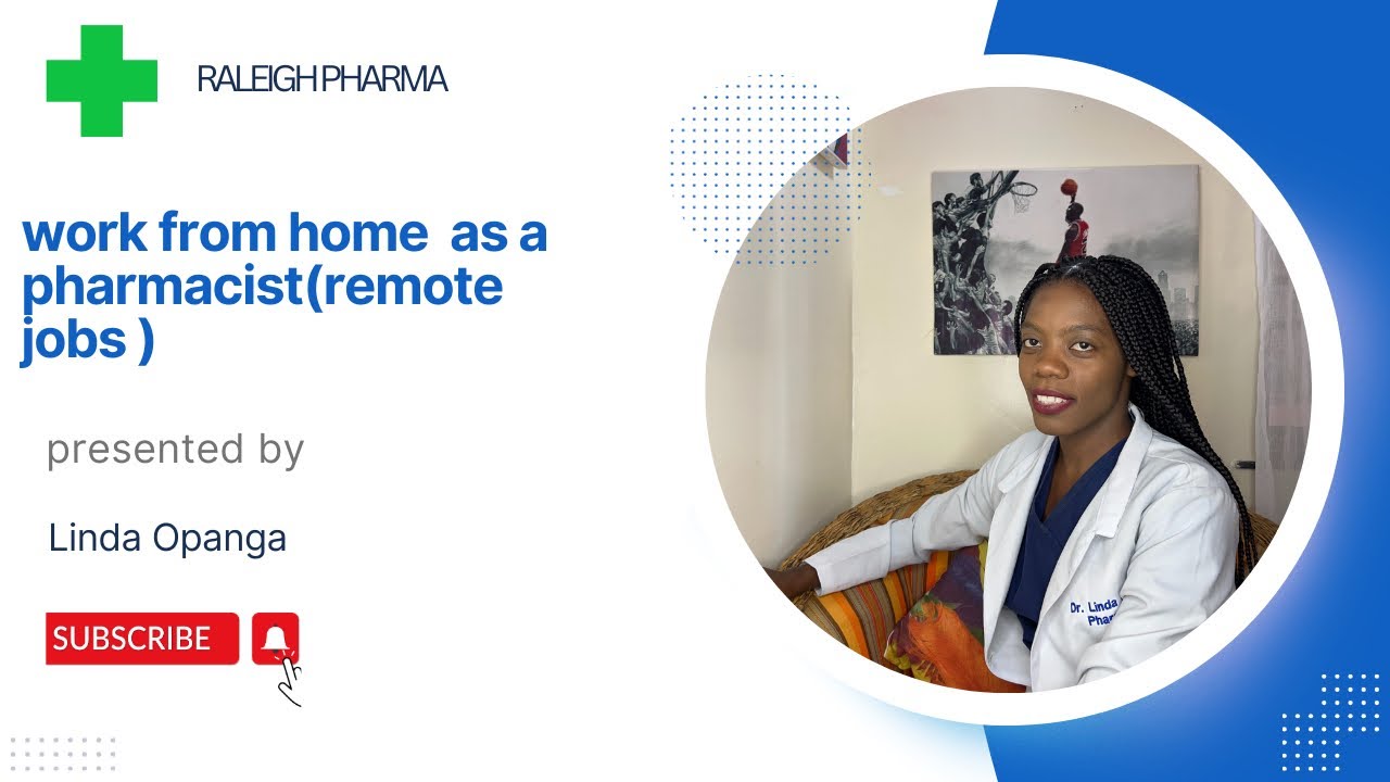 REMOTE JOBS FOR PHARMACISTS IN 2024 (work from home)